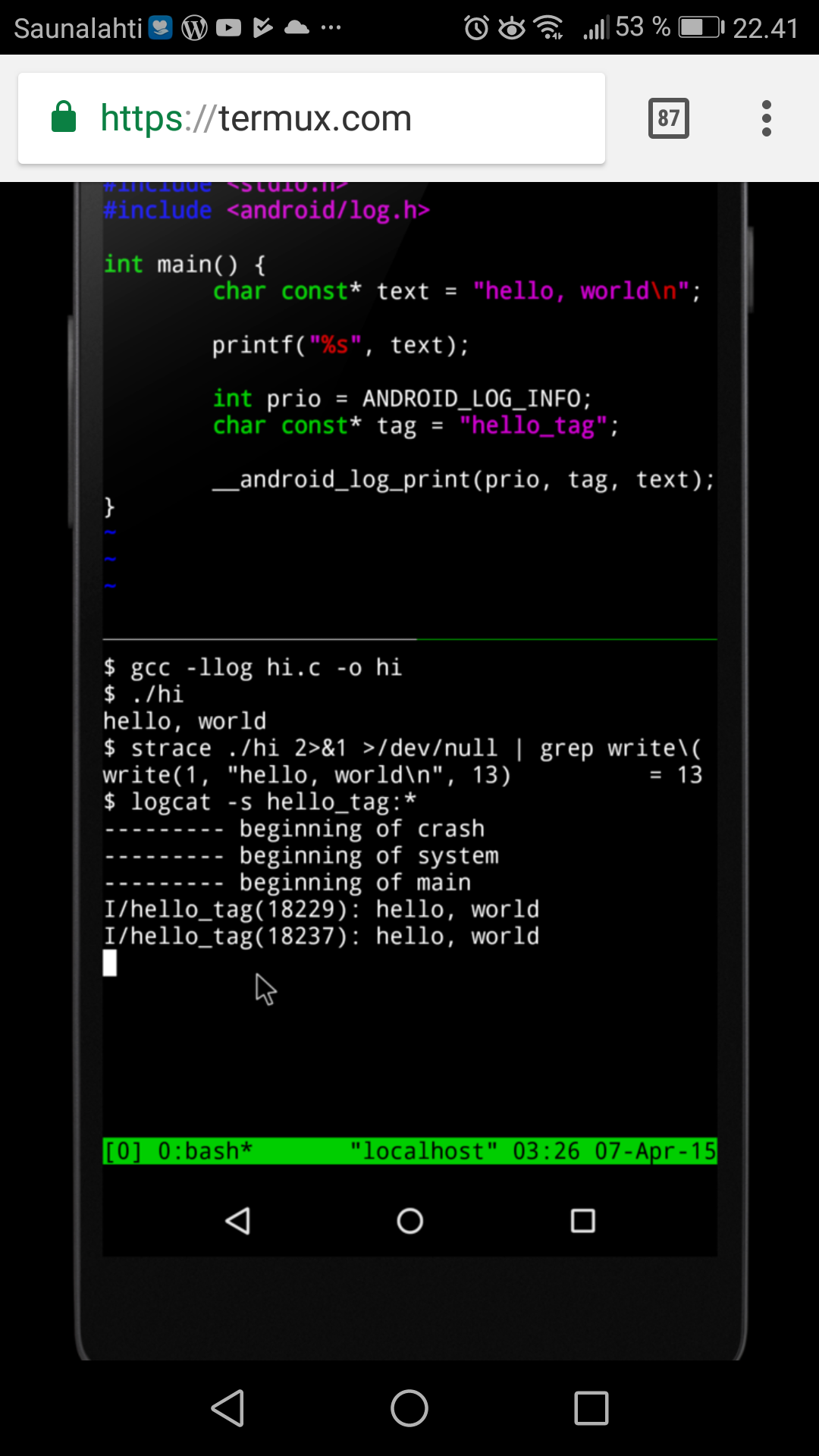 Termux The Ultimate Linux Terminal Emulator For Android Termux The Ultimate Linux Terminal Emulator For Android